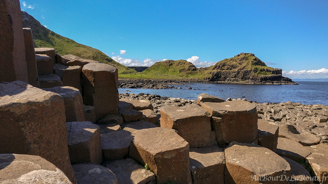 La côte de la Chaussée des Géants - Au bout de la route